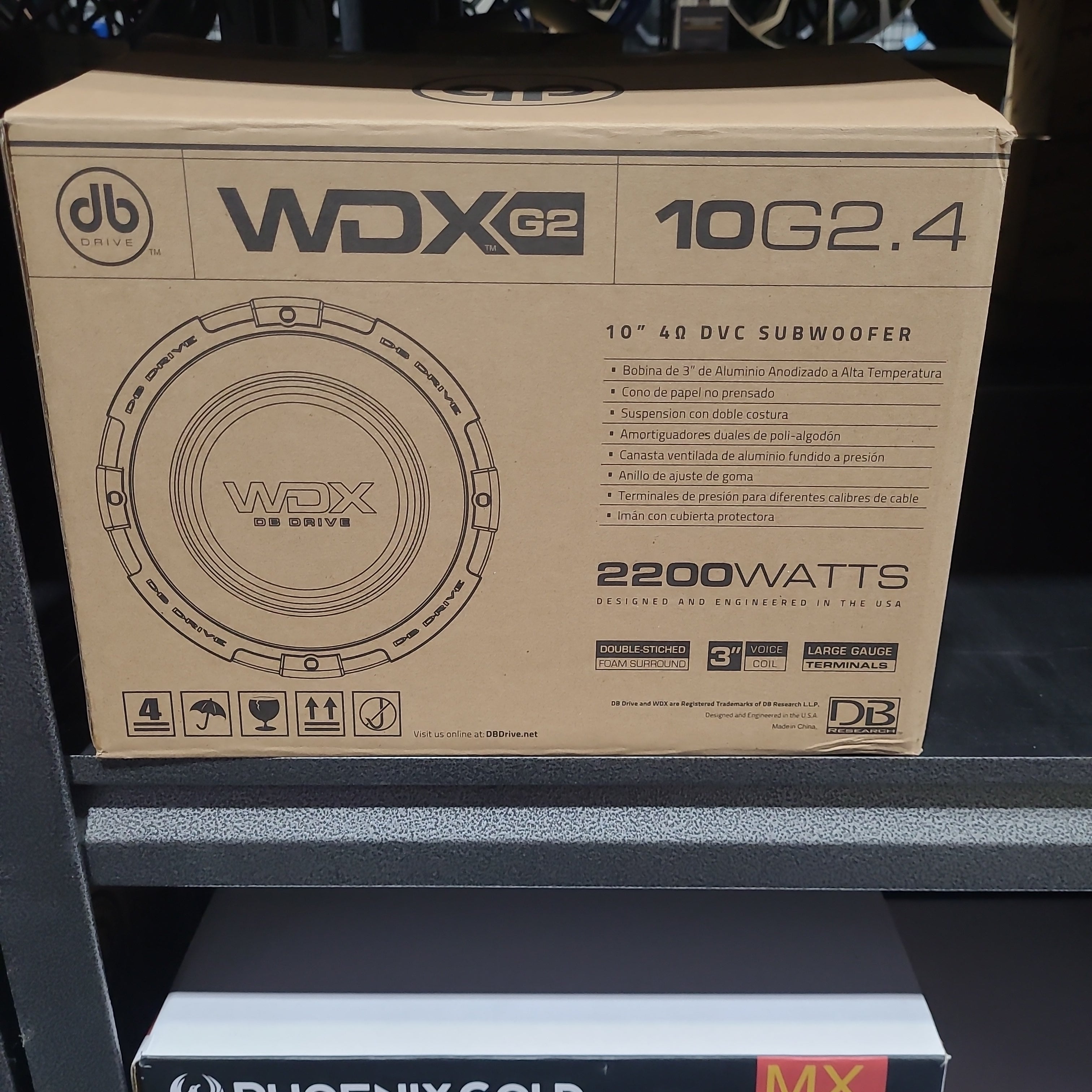 BAJO DB WDX 10G2.4 – Crespo Custom